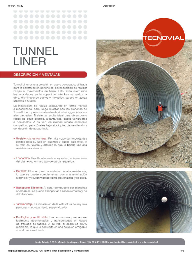 Tunel Linner | PDF