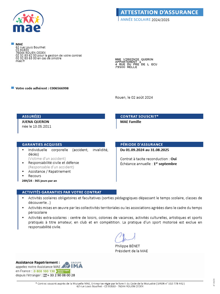 Attestation | PDF