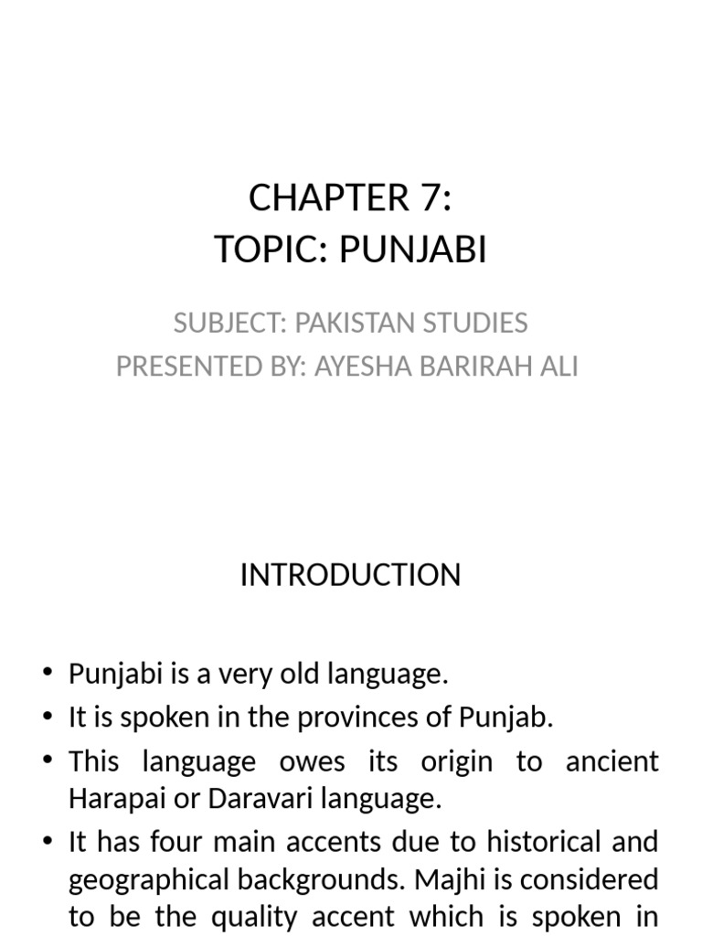 PUNJABI | PDF