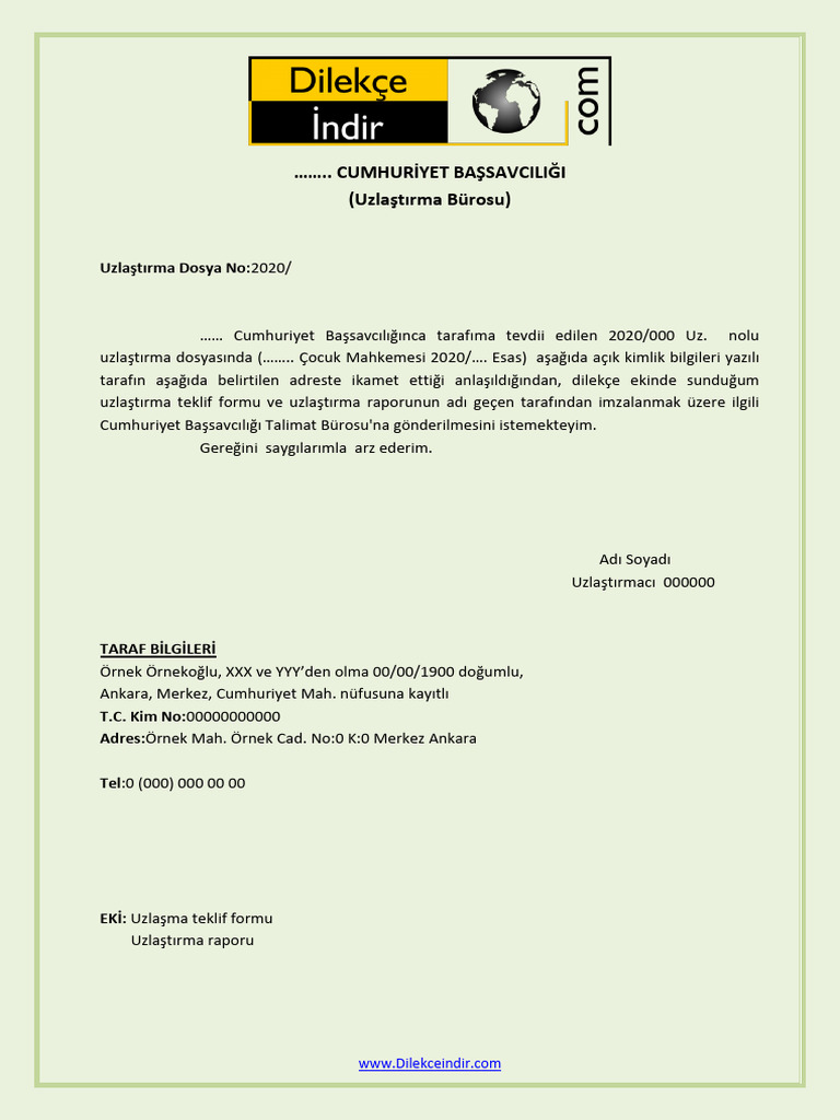 Uzlastirma Talimat | PDF