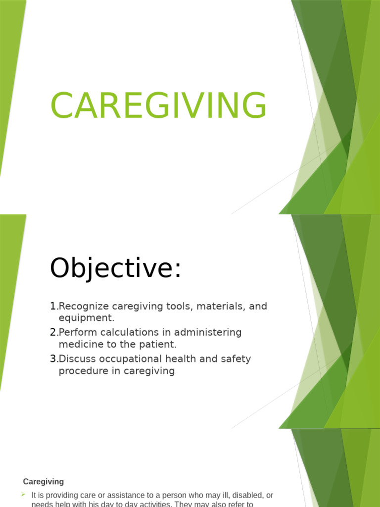 CAREGIVING-REPORT | PDF