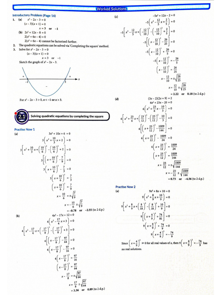 Chapter 2 Solutions | PDF