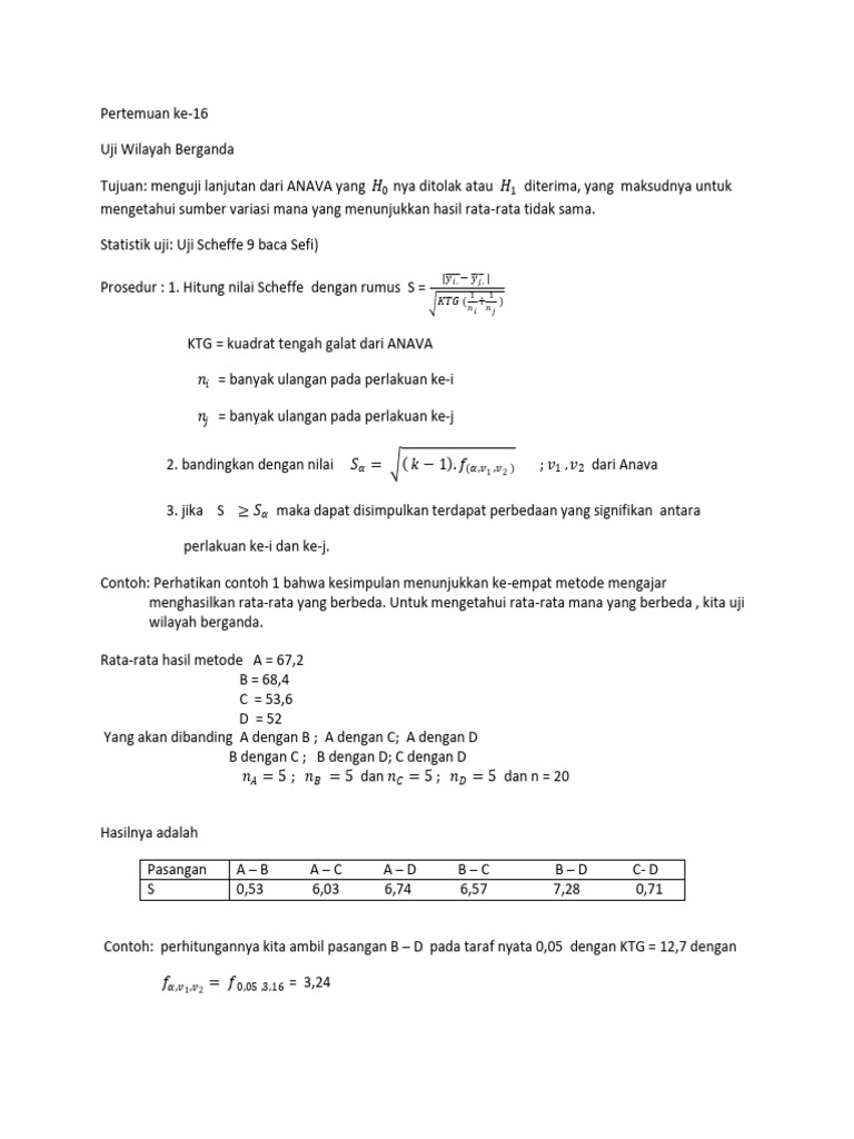 Materi Ke - 16 Stat | PDF