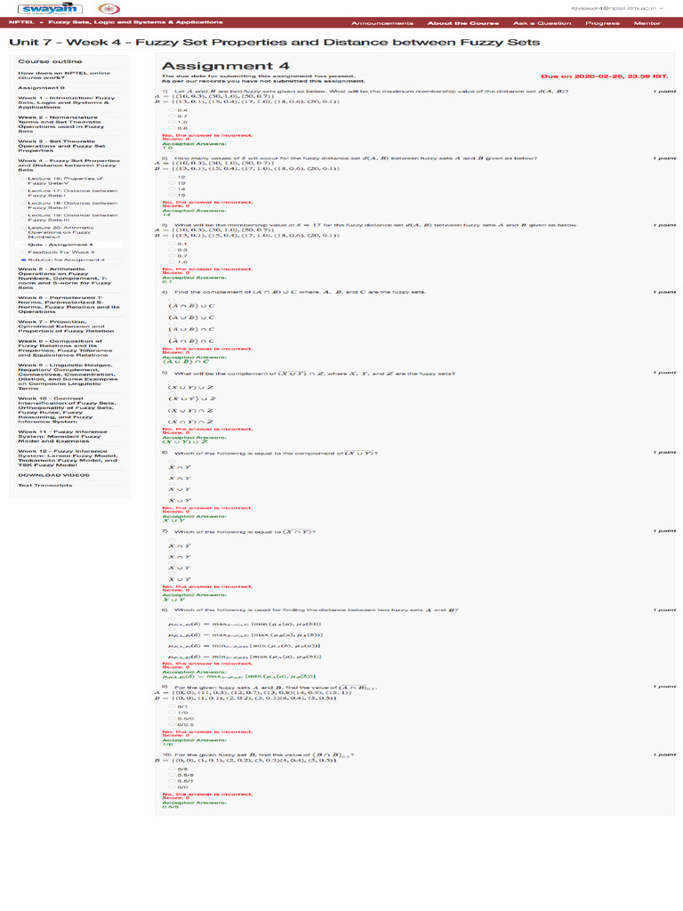 Noc20 Ee03 Assigment 5 | PDF