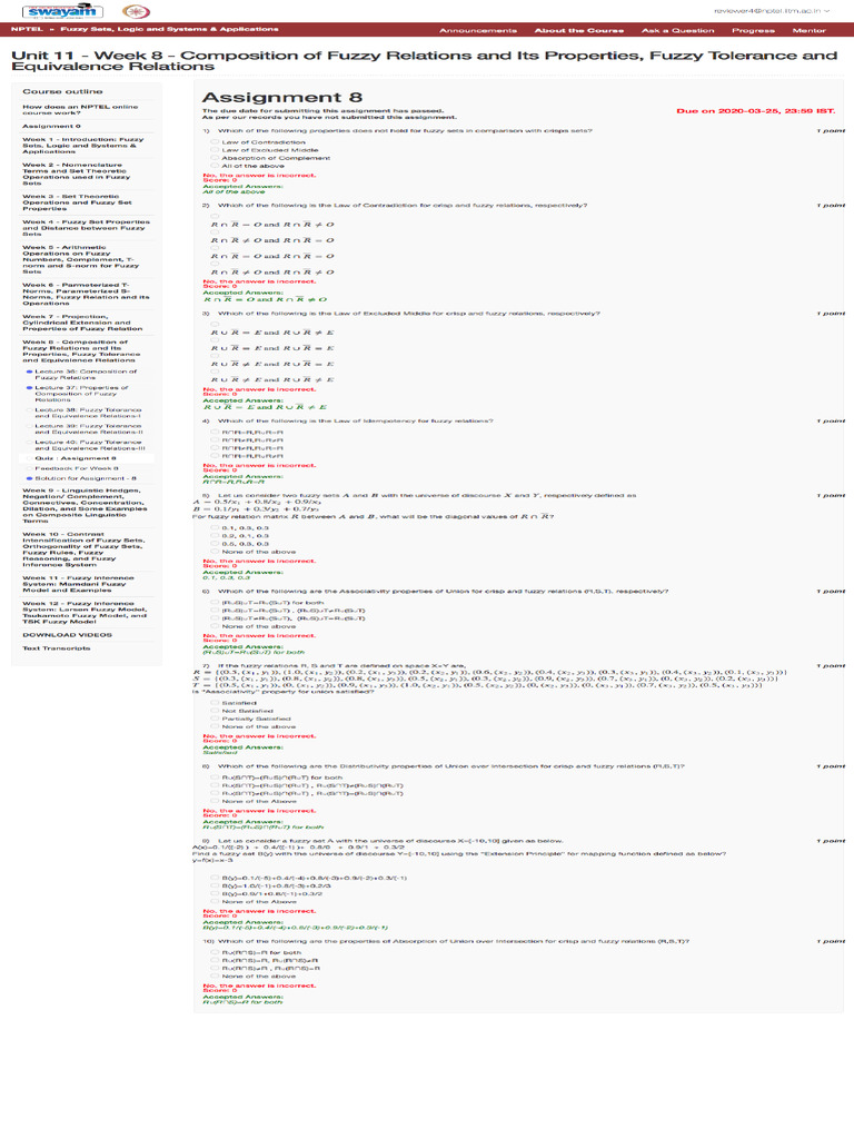 Noc20 Ee03 Assigment 9 | PDF