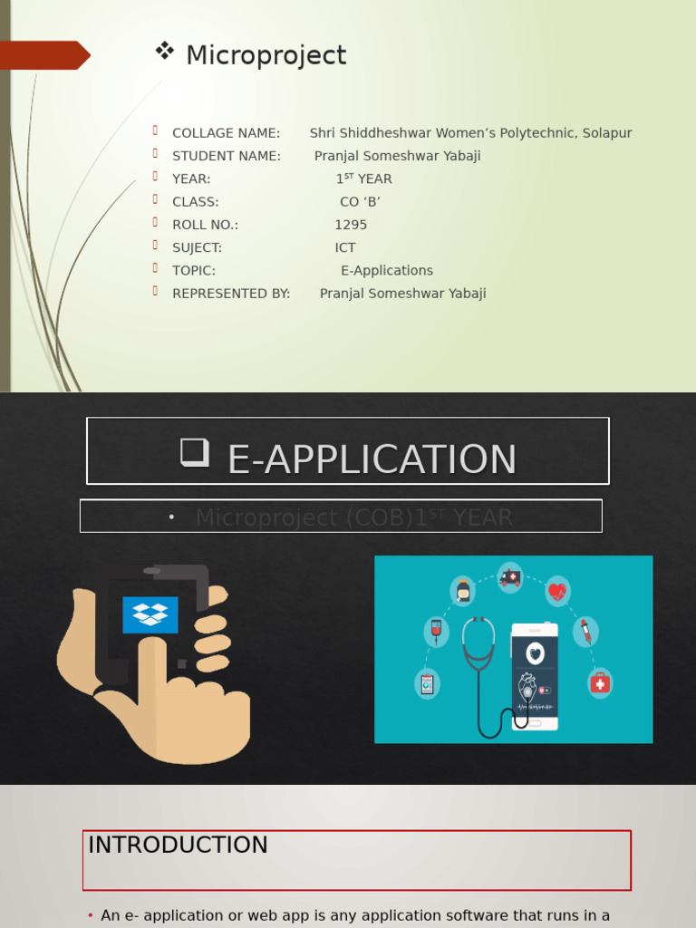 Pranjal Yabaji Ict Microproject | PDF