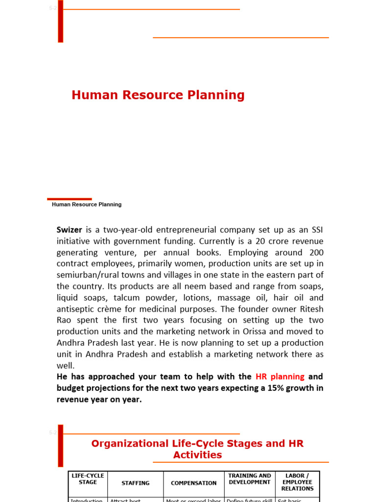HR Planning | PDF