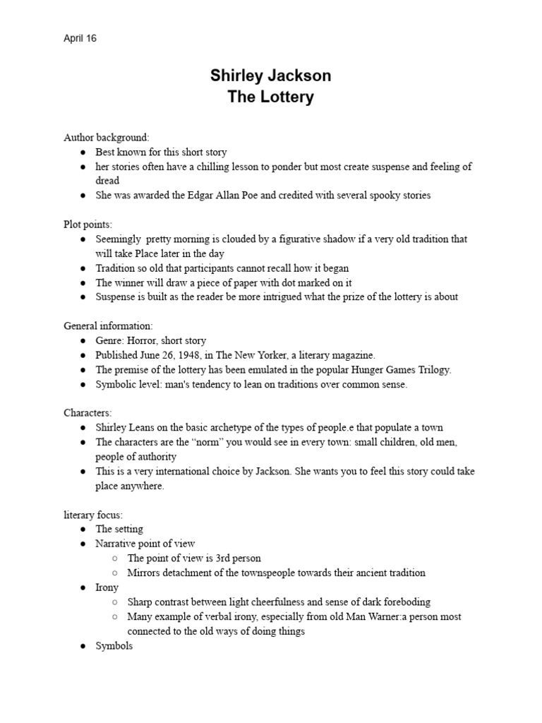 Shirley Jackson | PDF