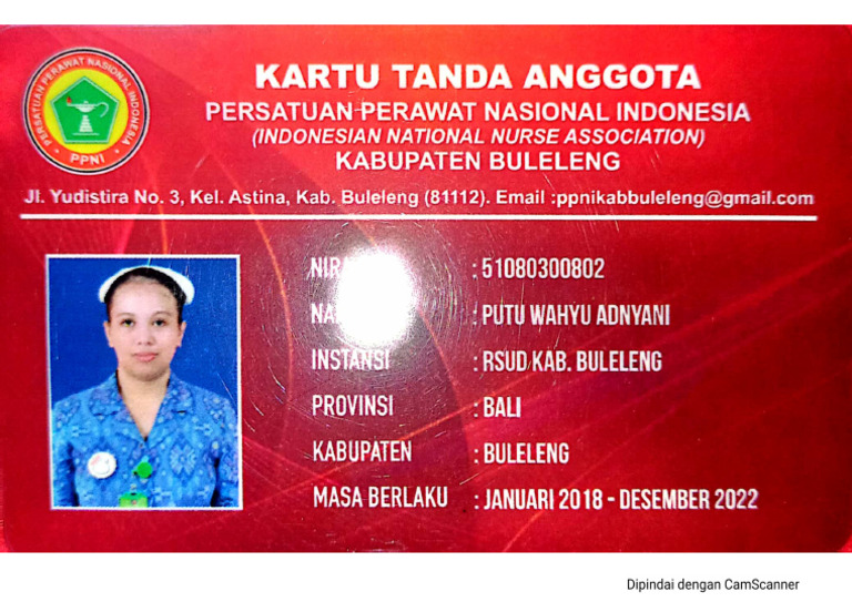 Kartu Tanda Anggota | PDF