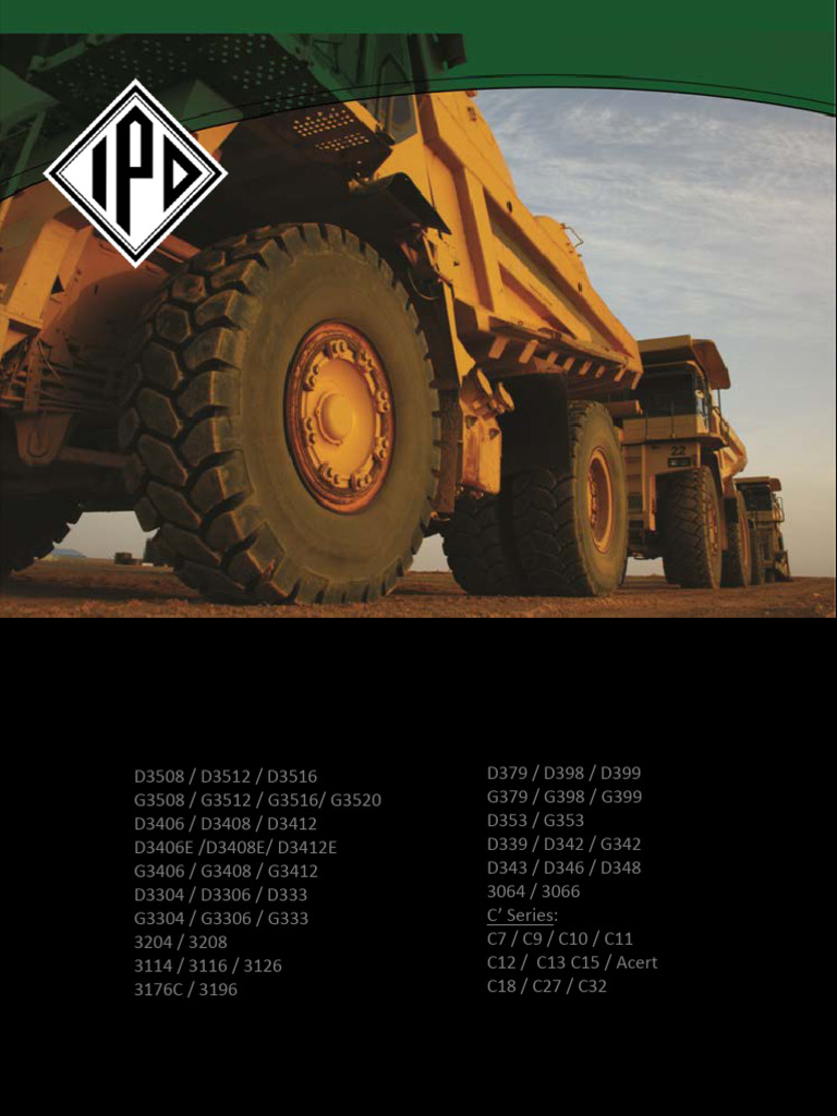 IPD Cat Diesel Guia Ref. Rapida | PDF