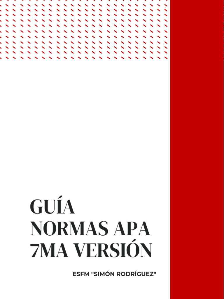 Guía Apa 7ma Esfm SR | PDF