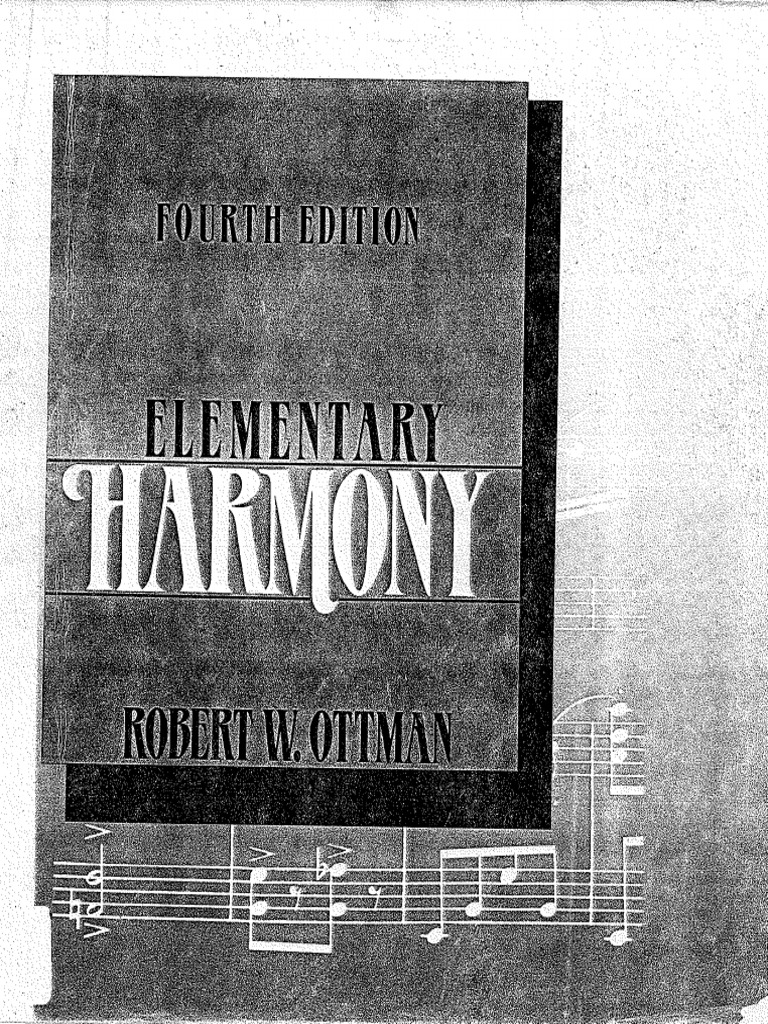 Elementary Harmony, Theory & Practice 4th Ed. | PDF
