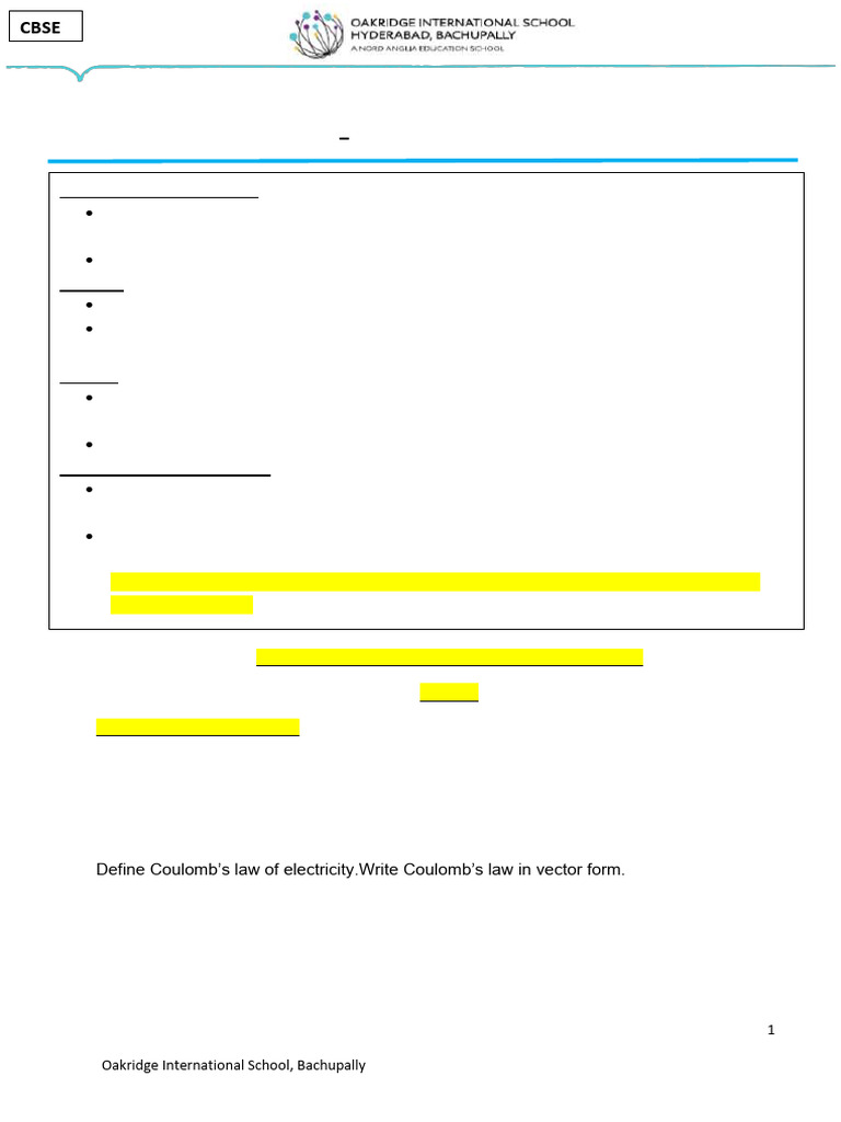 Grade Xii - Physics Que Bank | PDF