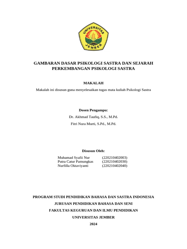 (Template) Makalah | PDF