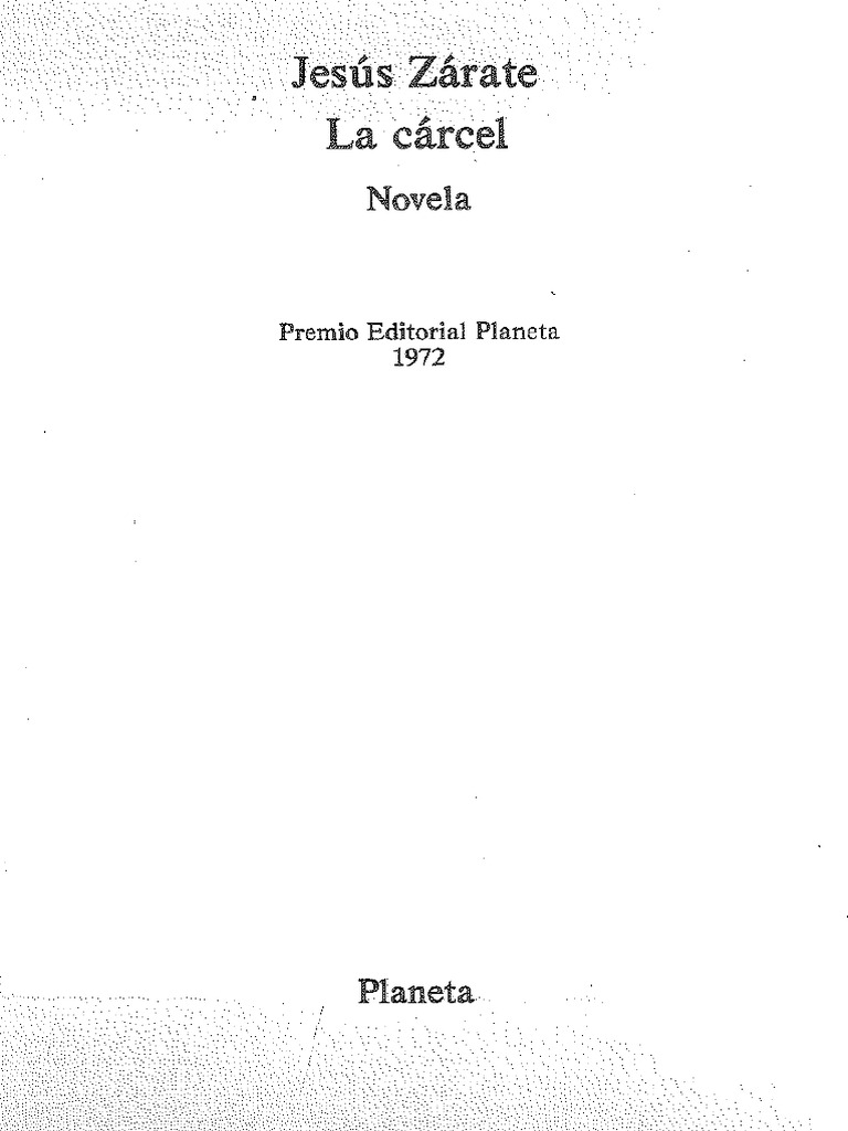 La Carcel Jesus Zarate | PDF
