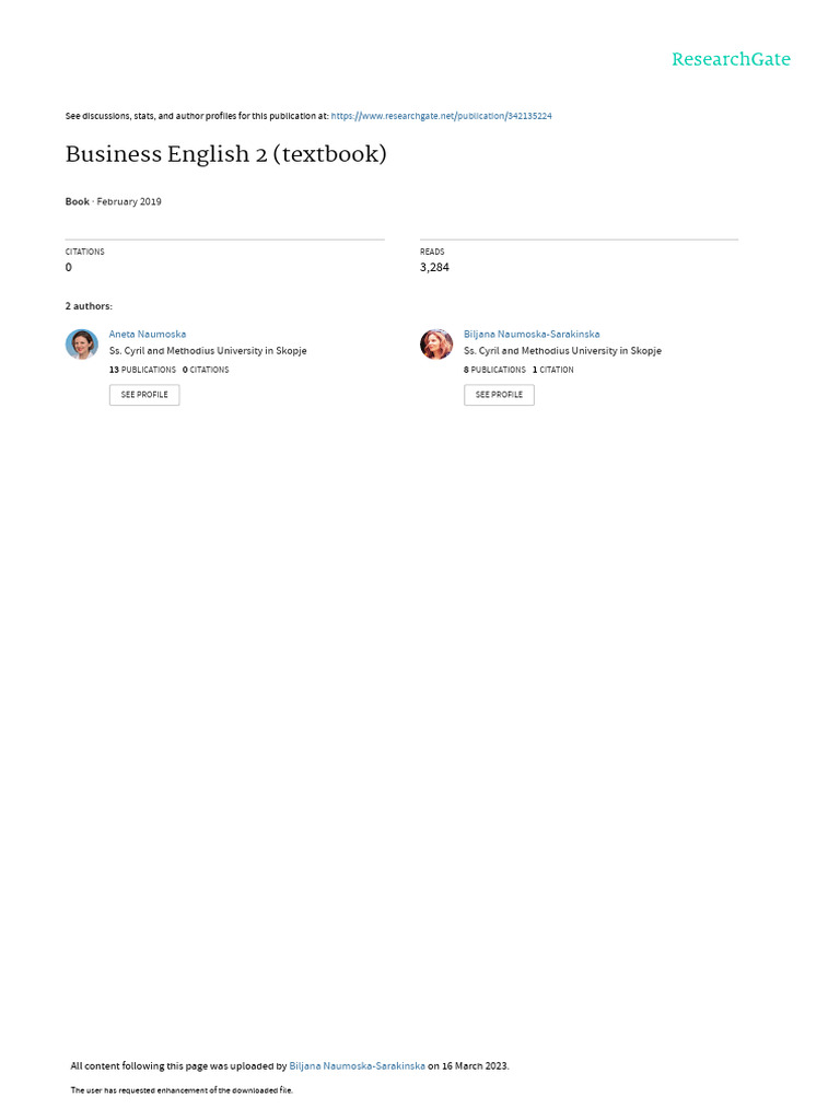 Business English | PDF