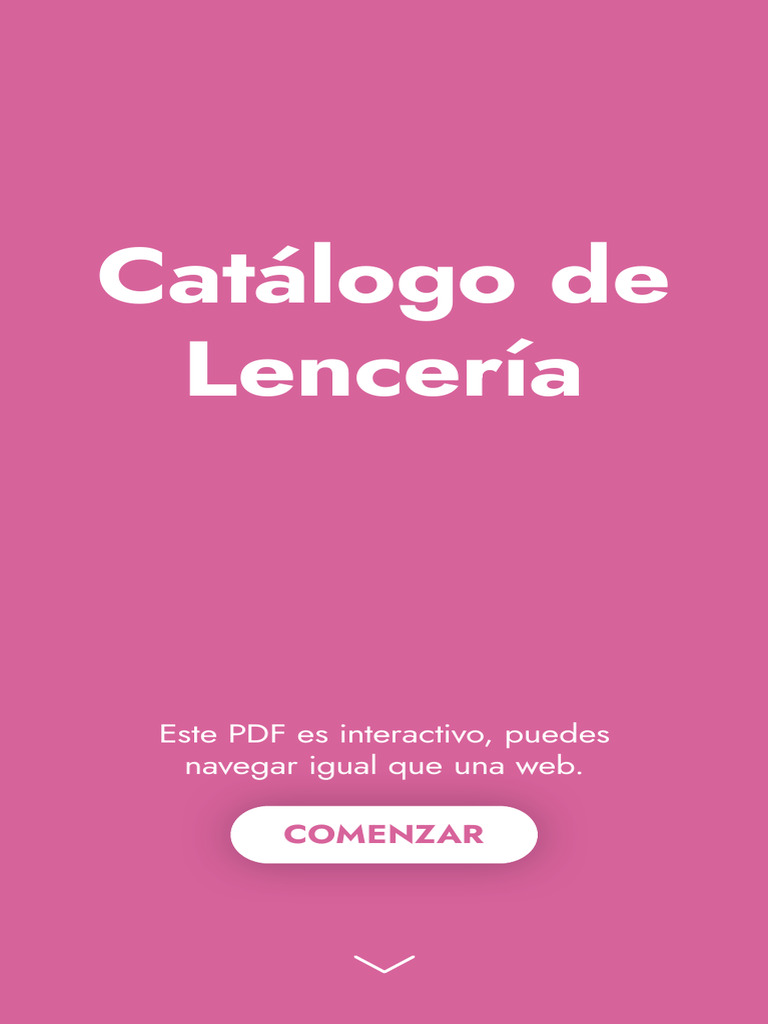 Catálogo de Lencería | PDF