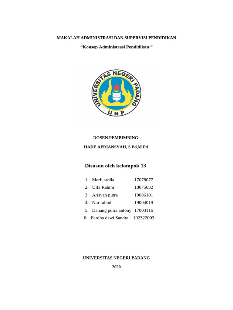 MAKALAH 2 Administrasi Konsep Administrasi | PDF