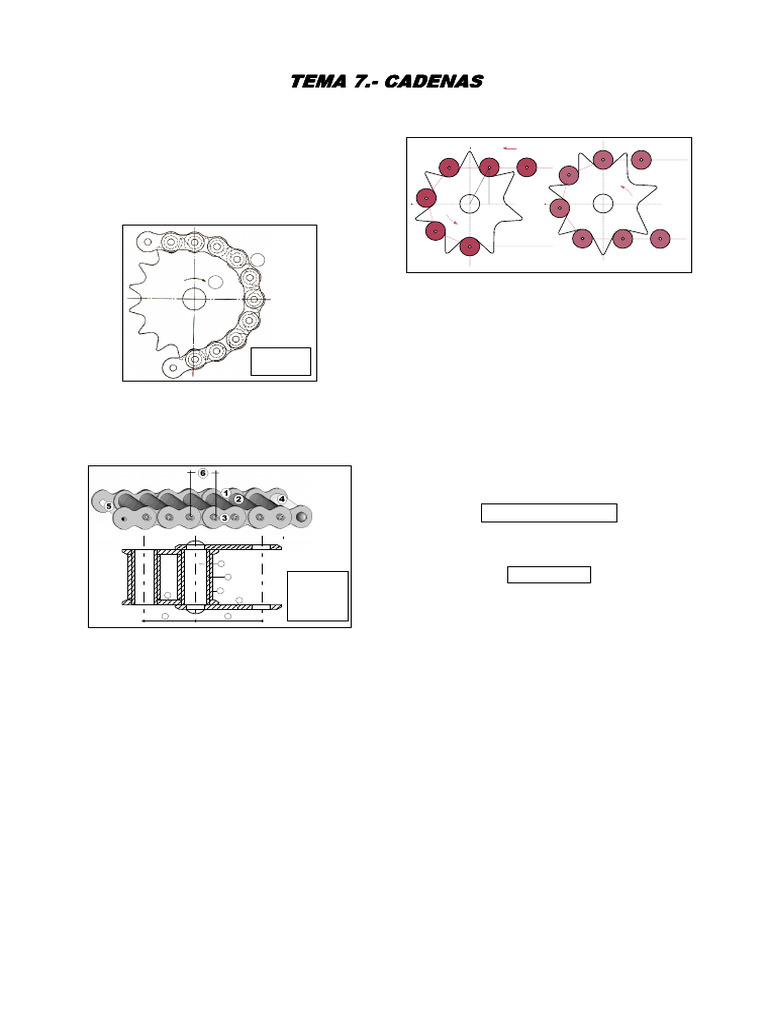 Calculo de Cadenas | PDF