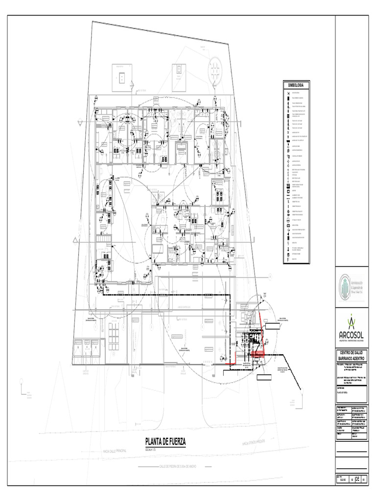 ELE-02_ PLANTA DE FUERZA Rev.0 | PDF