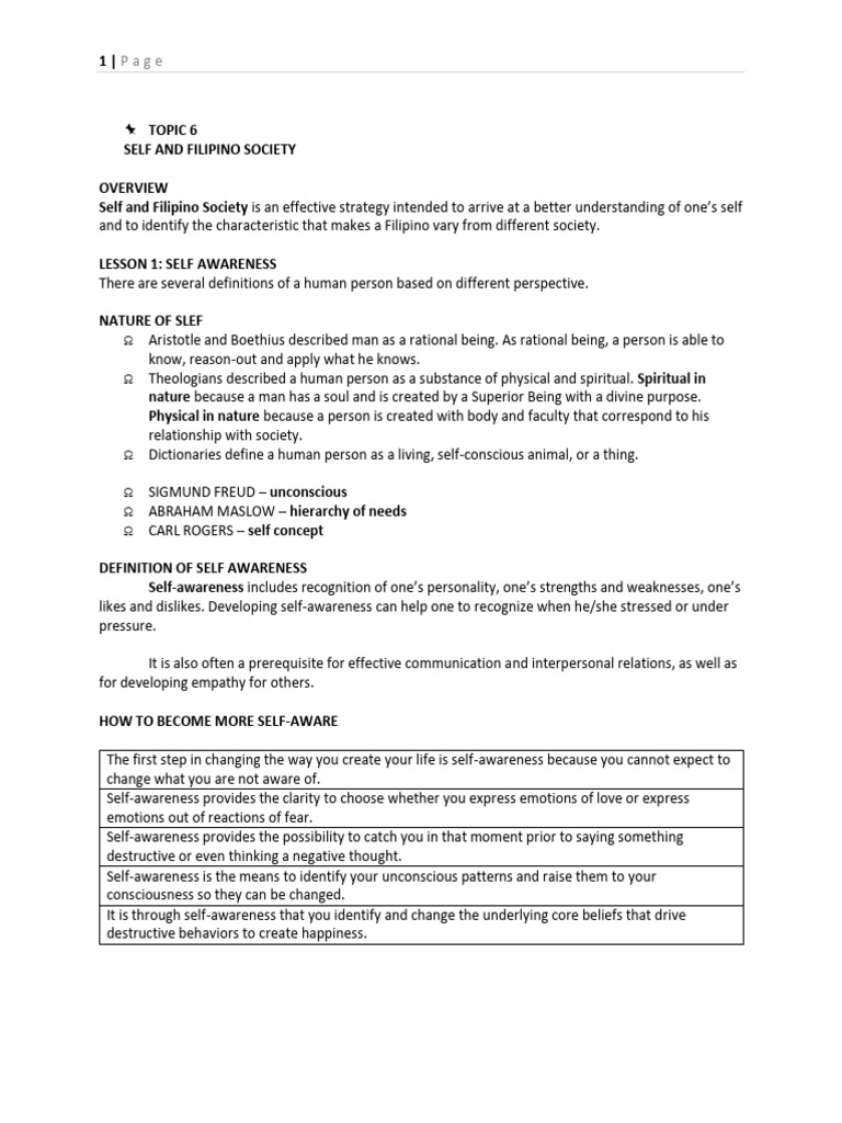 NSTP LESSON 6 7 8 REVIEWEr | PDF | Violence | Self Awareness