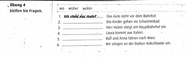 Wo Woher Wohin | PDF