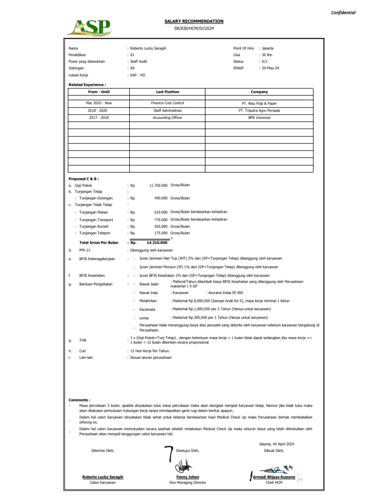 SIMULASI Offering | PDF