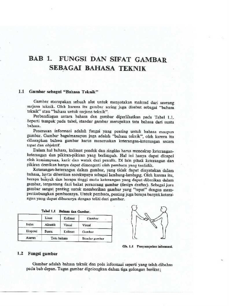 Menggambar Mesin BAB1 | PDF