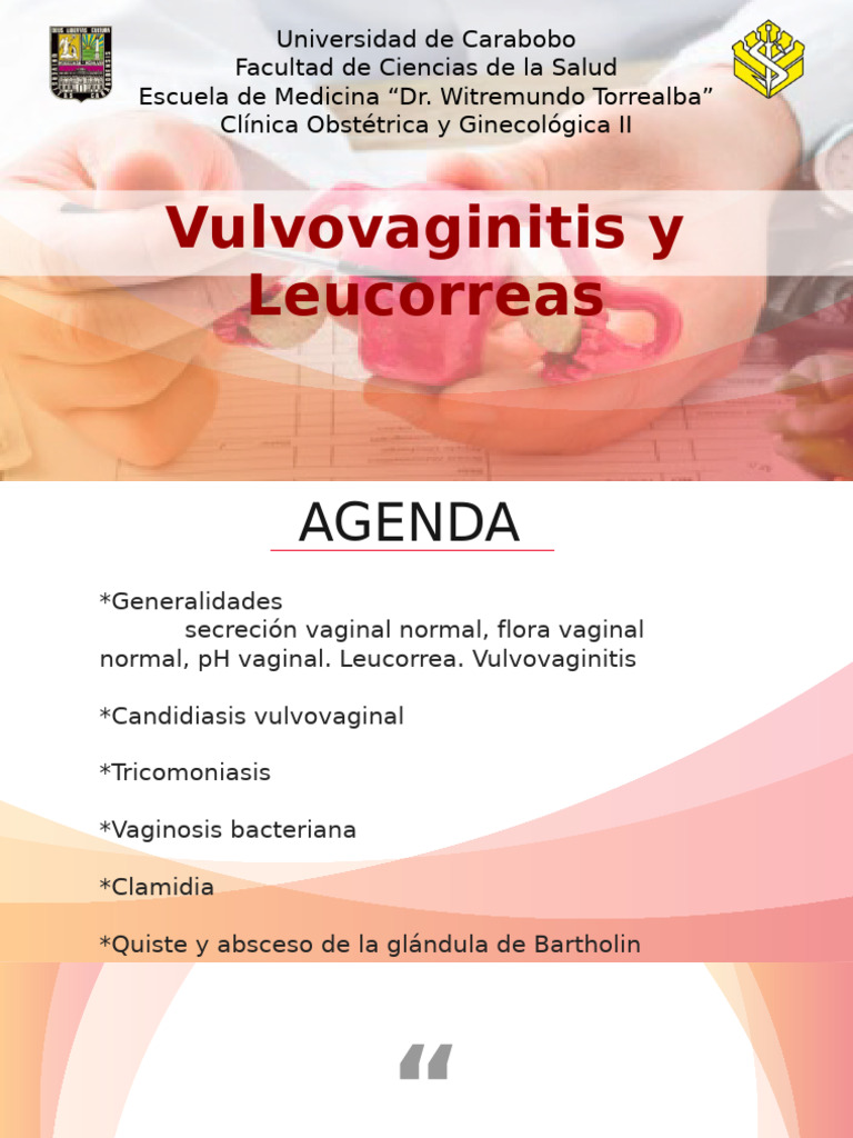 Leucorrea y Vulvovaginitis | PDF