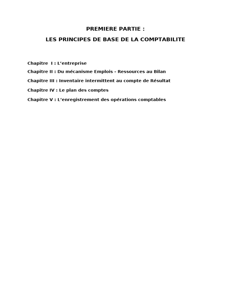 Cours de Comptabilite Licenbce 3 | PDF