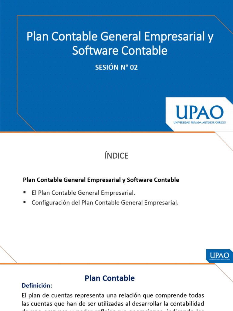 s2 - PPT - Plan Contable General Empresarial y Software Contable | PDF