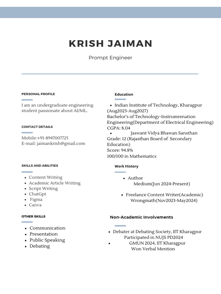 Krish Jaiman | PDF