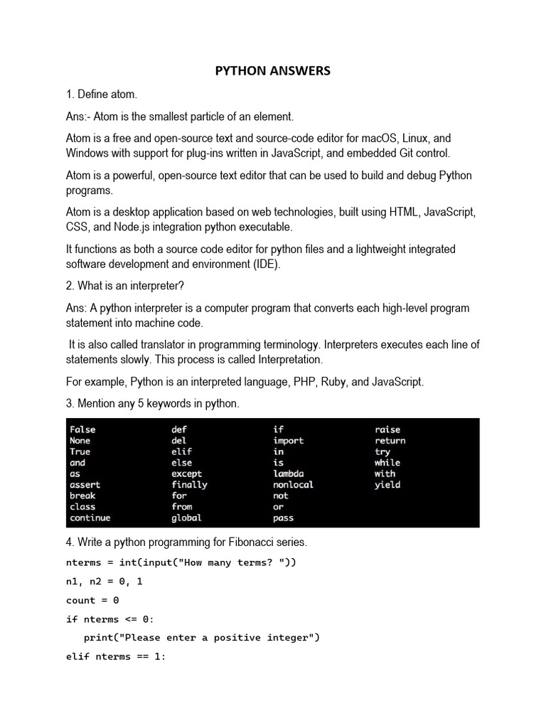 Python Slip Test 2 | PDF