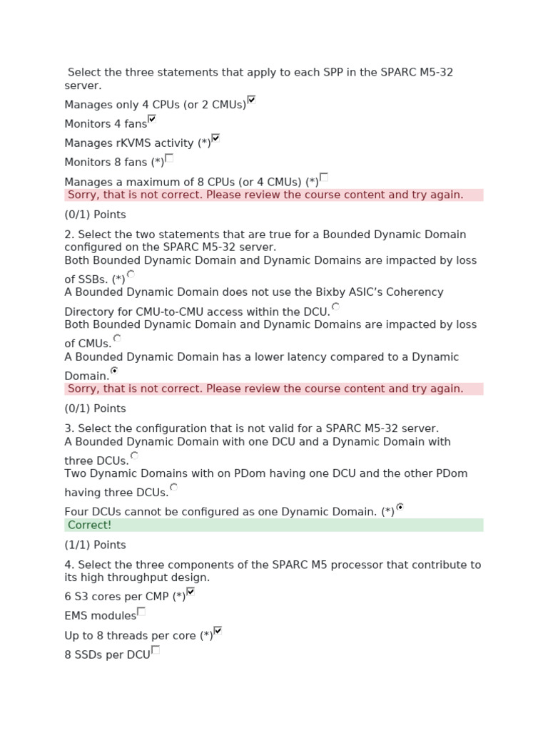 Oracle SPARC M5-32 Server Overview (WBT) | PDF