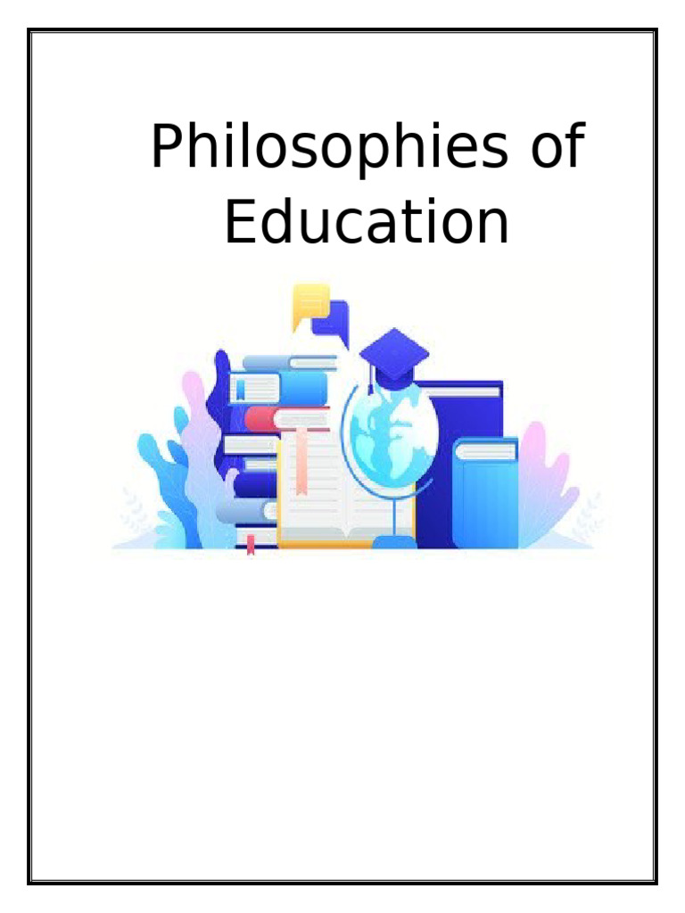 Philosophy of Education | PDF