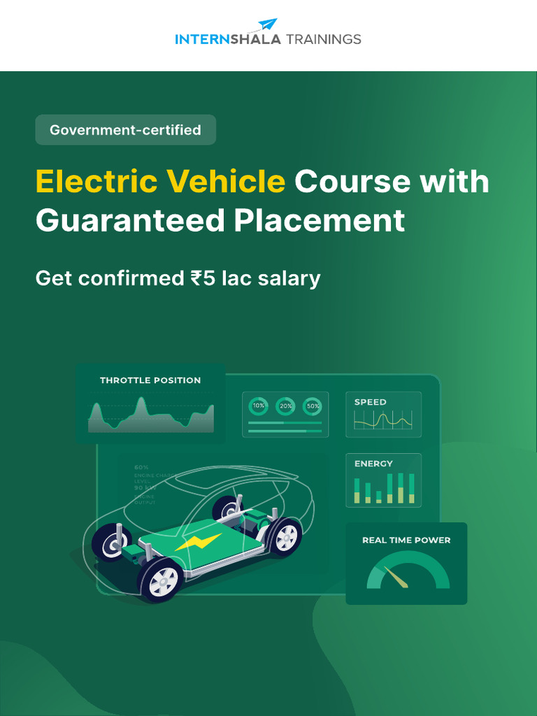 EV Brochure | PDF | Electric Vehicle | Technology & Engineering