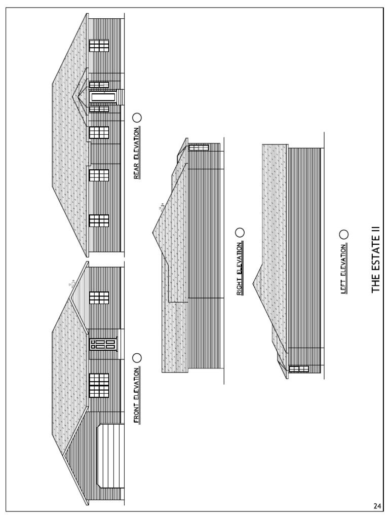 Estate II Elevations | PDF