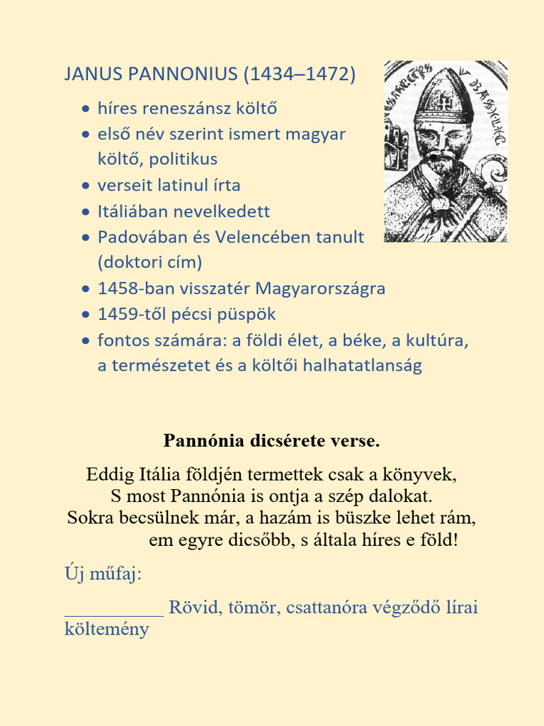 Janus Pannonius | PDF