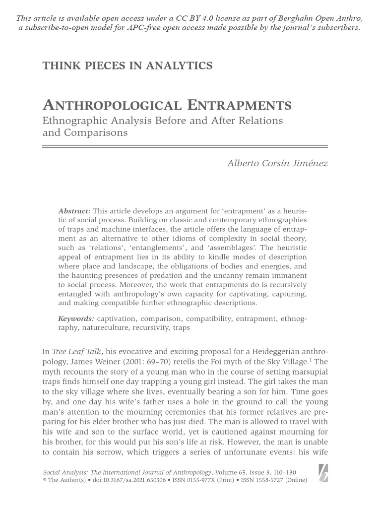 Social Analysis Sa650306 | PDF
