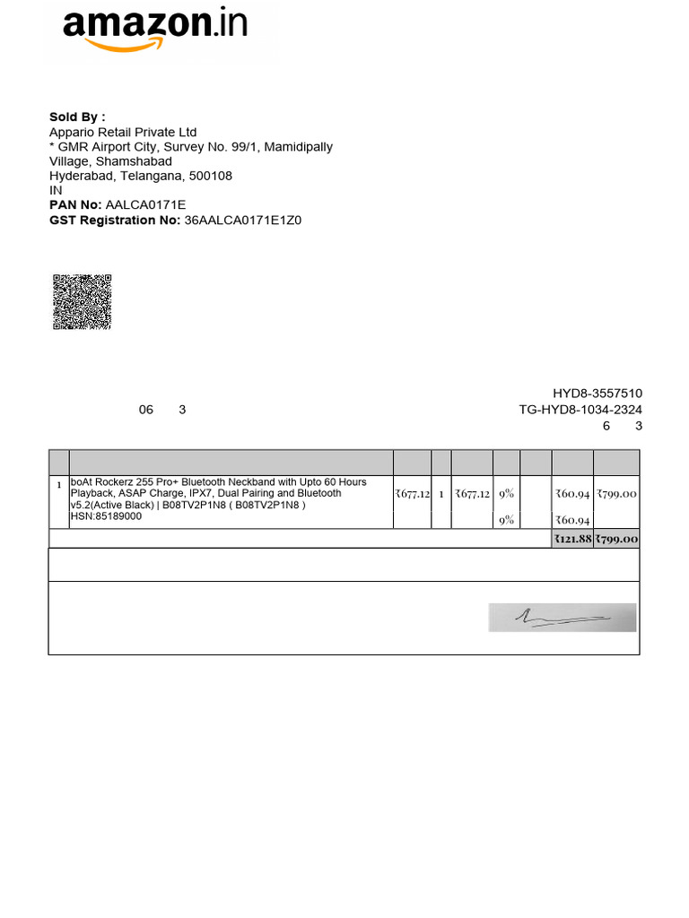 Invoice | PDF