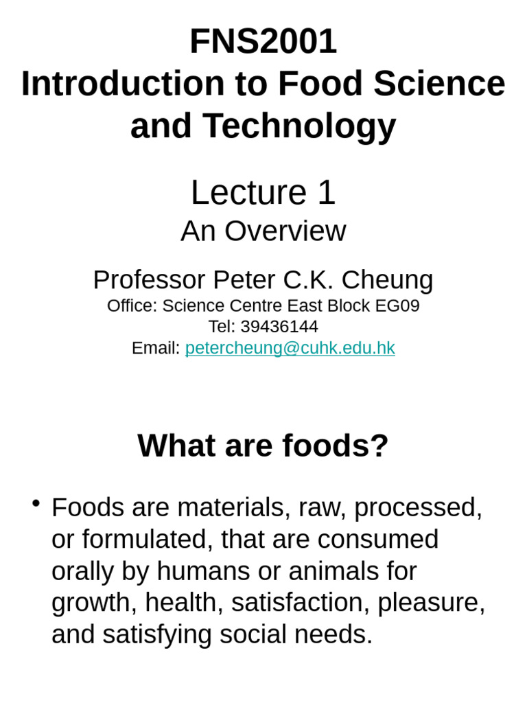 FNSC2001 An Overview of FST | PDF