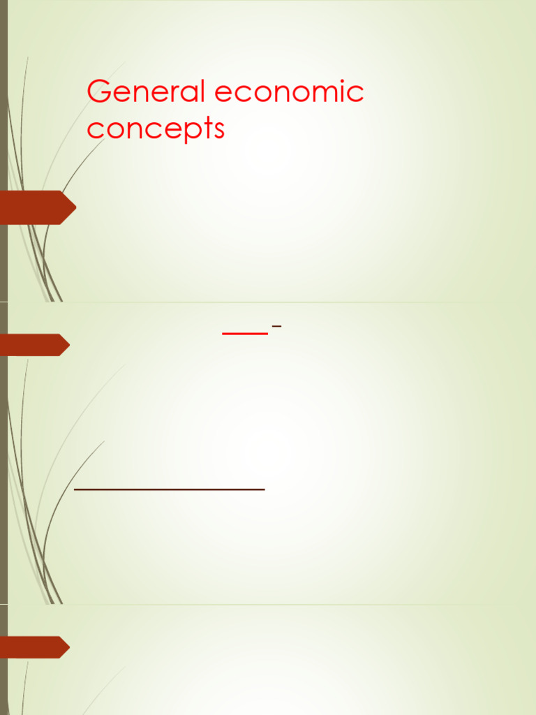 C3 - General Economic Concepts - FIRMS AND ITS OBJECTIVES | PDF