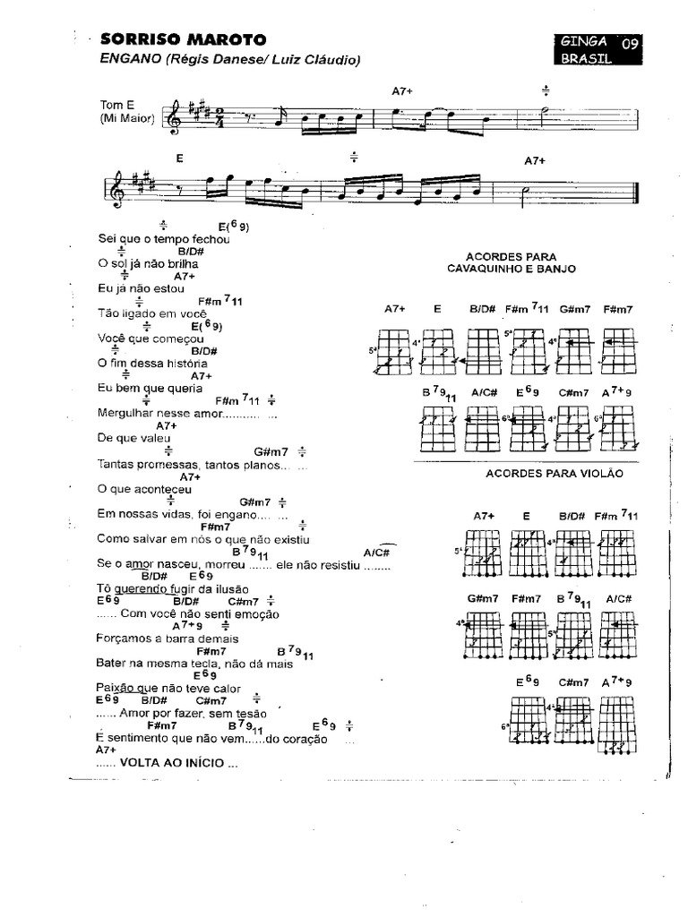 Engano - Sorriso Maroto | PDF