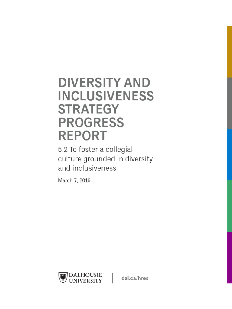 Diversity Inclusiveness Report | PDF | Student Affairs | Social Exclusion