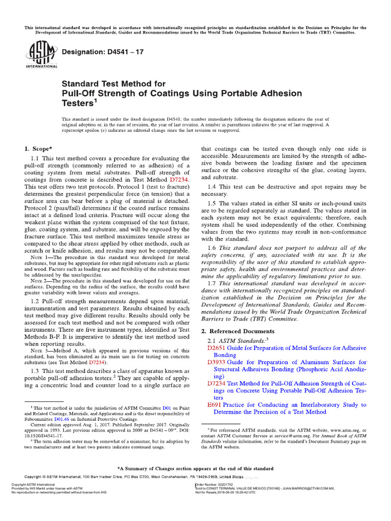 Astm e 4541-17 | PDF