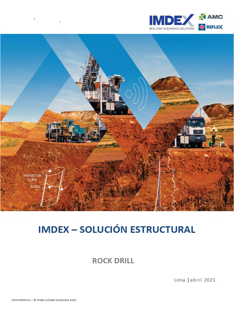 C-03222 Imdex Propuesta Solucion Estructural Rock Drill Volcan | PDF