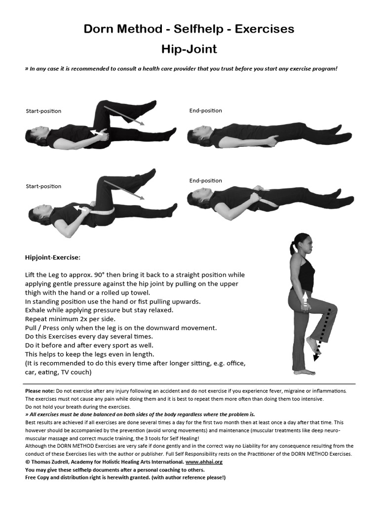 Dornmethod Selfhelp Hipjoint2021 | PDF