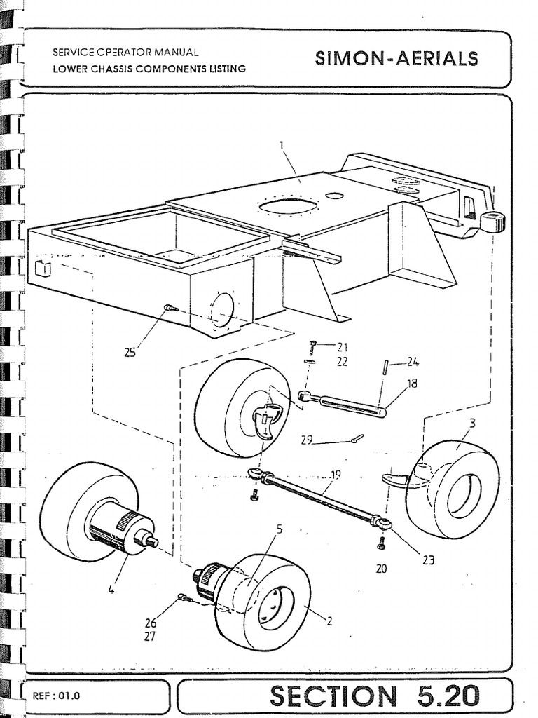 Simon SP120E Parts Manual | PDF