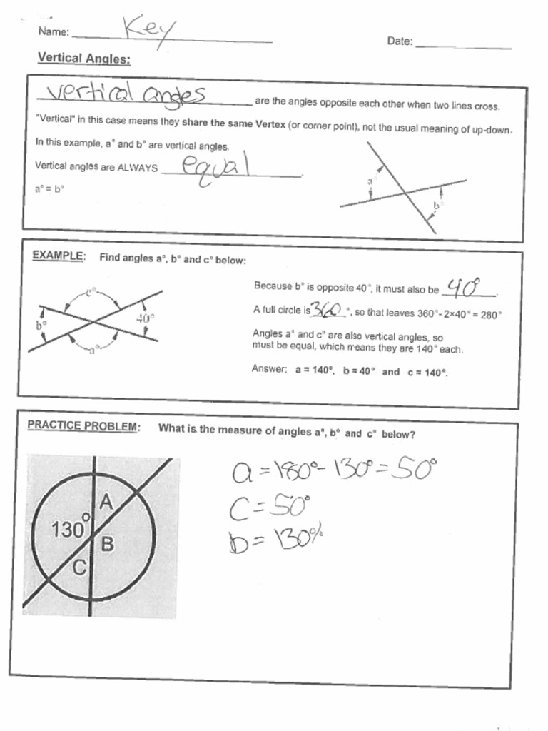 Key N Angles | PDF
