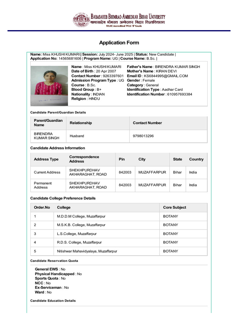Application | PDF